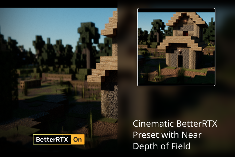 Download Cinematic BetterRTX Preset with Near Depth of Field Preset ...