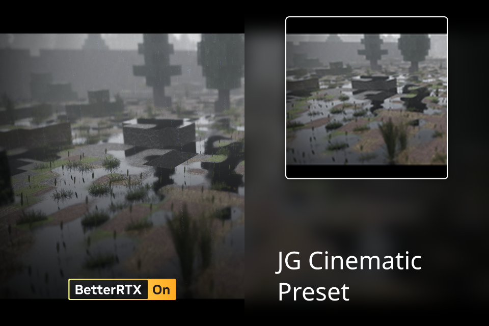 Download JG Cinematic Preset Preset | BetterRTX